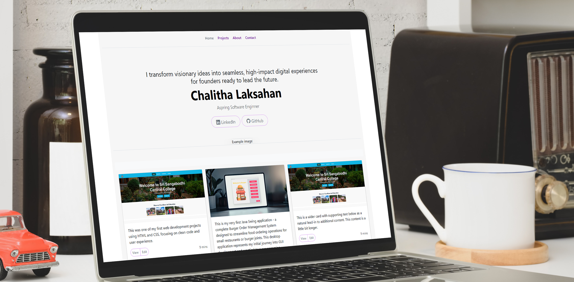 Chalitha Laksahan - Full-Stack Engineer